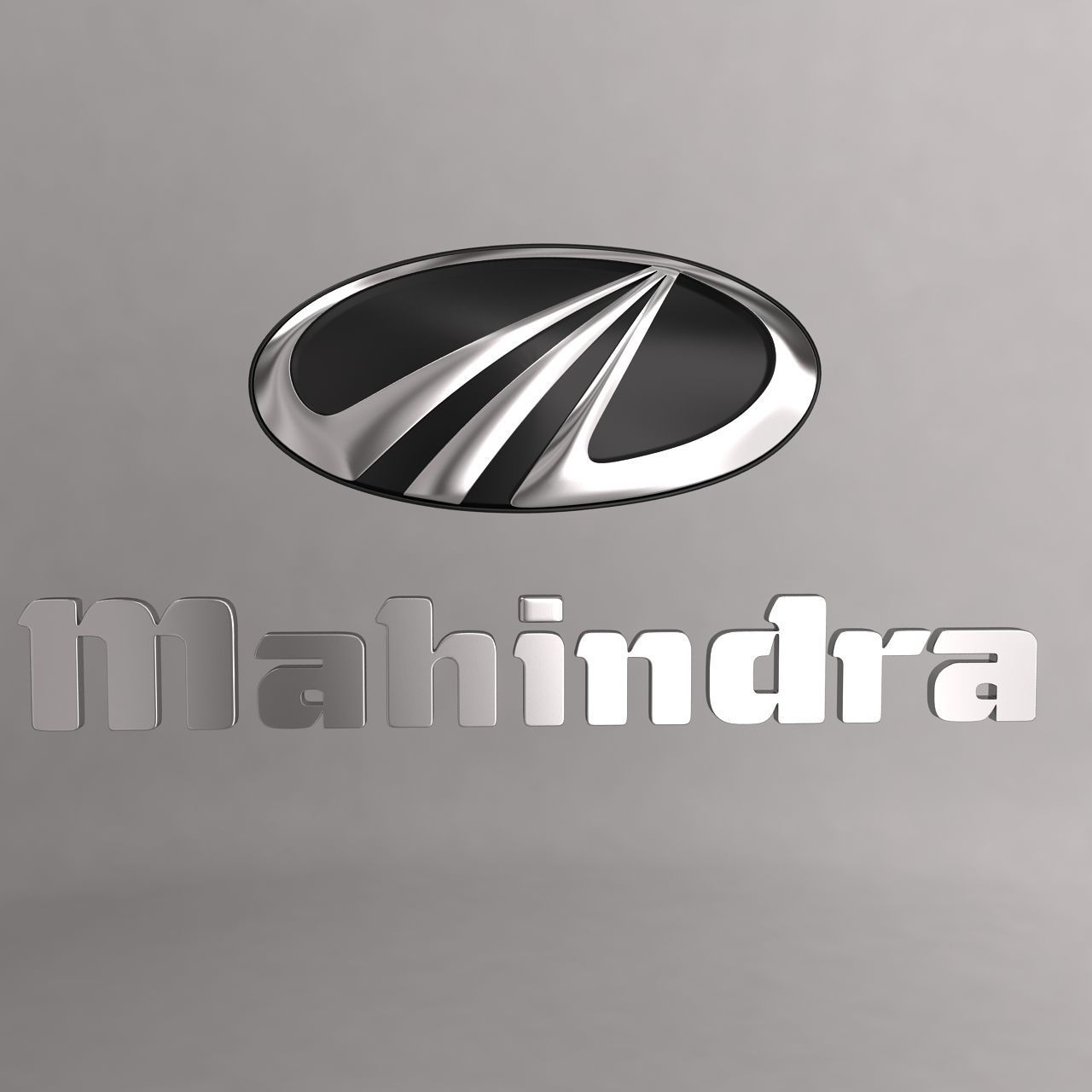 Mahindra car logo keychain 3d model 3D model | CGTrader