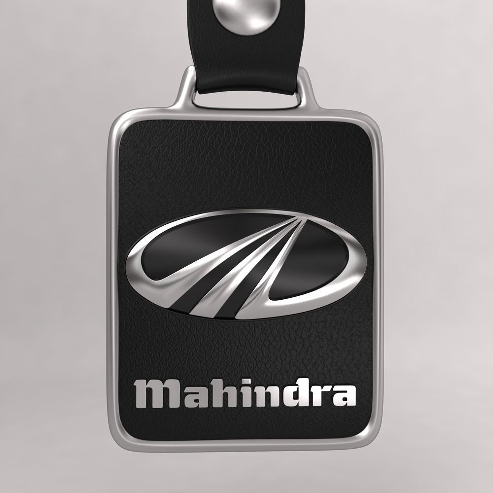 Mahindra car logo keychain 3d model 3D model | CGTrader