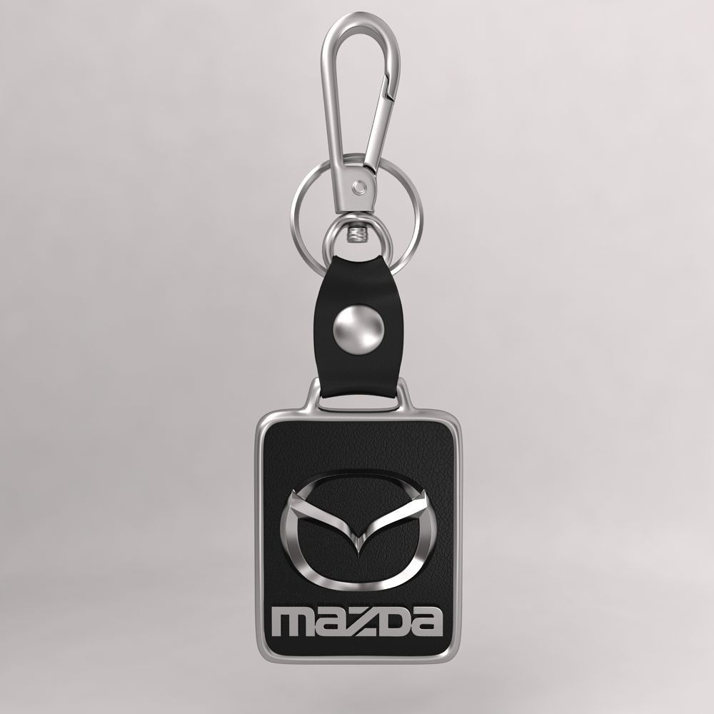Mazda car logo keychain 3d model 3D model | CGTrader