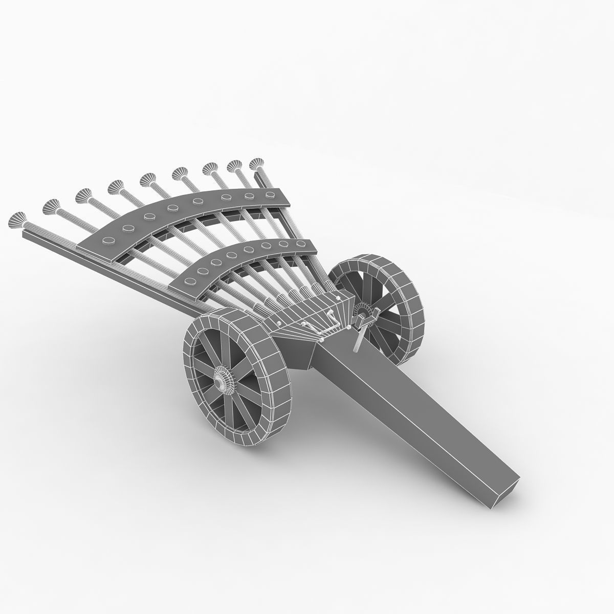 DaVinci Machine Gun 3D model | CGTrader