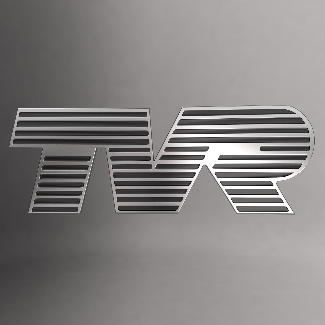 TVR car logo keychain 3d model 3D model | CGTrader