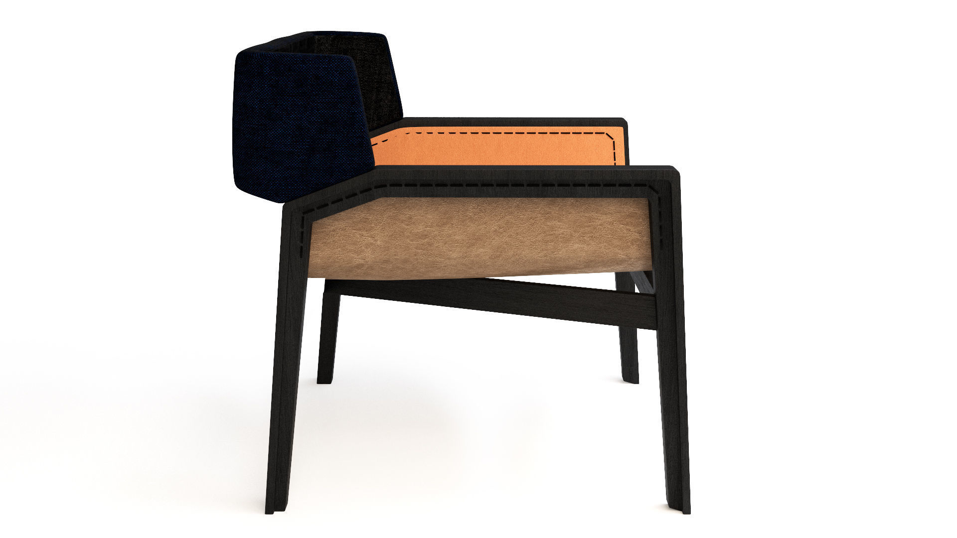 Dante Design Chair 3D model | CGTrader