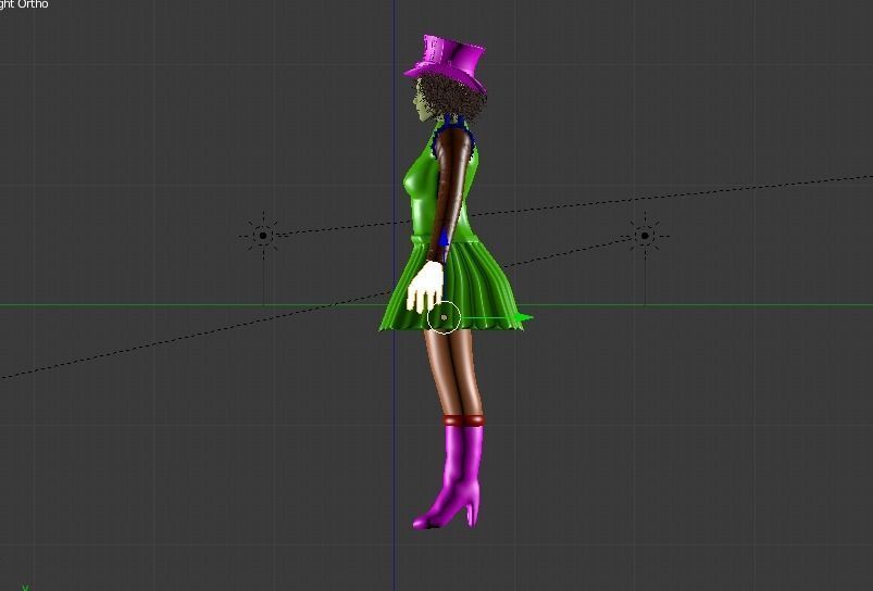 chilo girl free 3D model | CGTrader