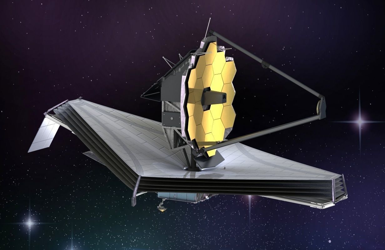 James Webb Space Telescope 3D model 3D model | CGTrader