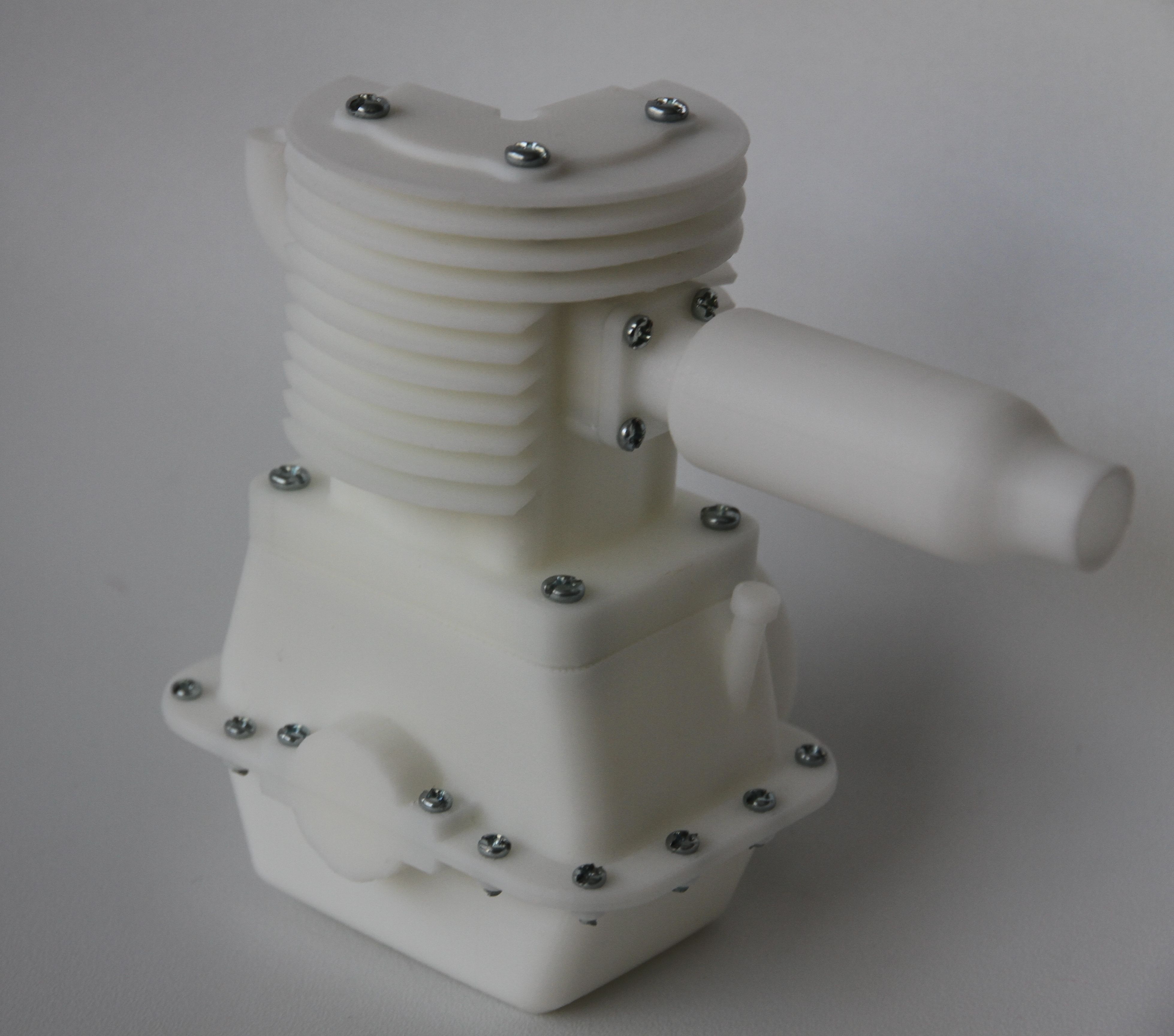 Single cylinder Engine 3D model 3D printable | CGTrader