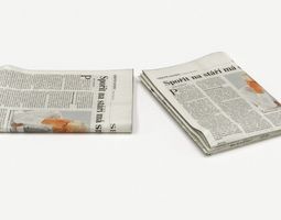 Newspaper 3D Models | CGTrader