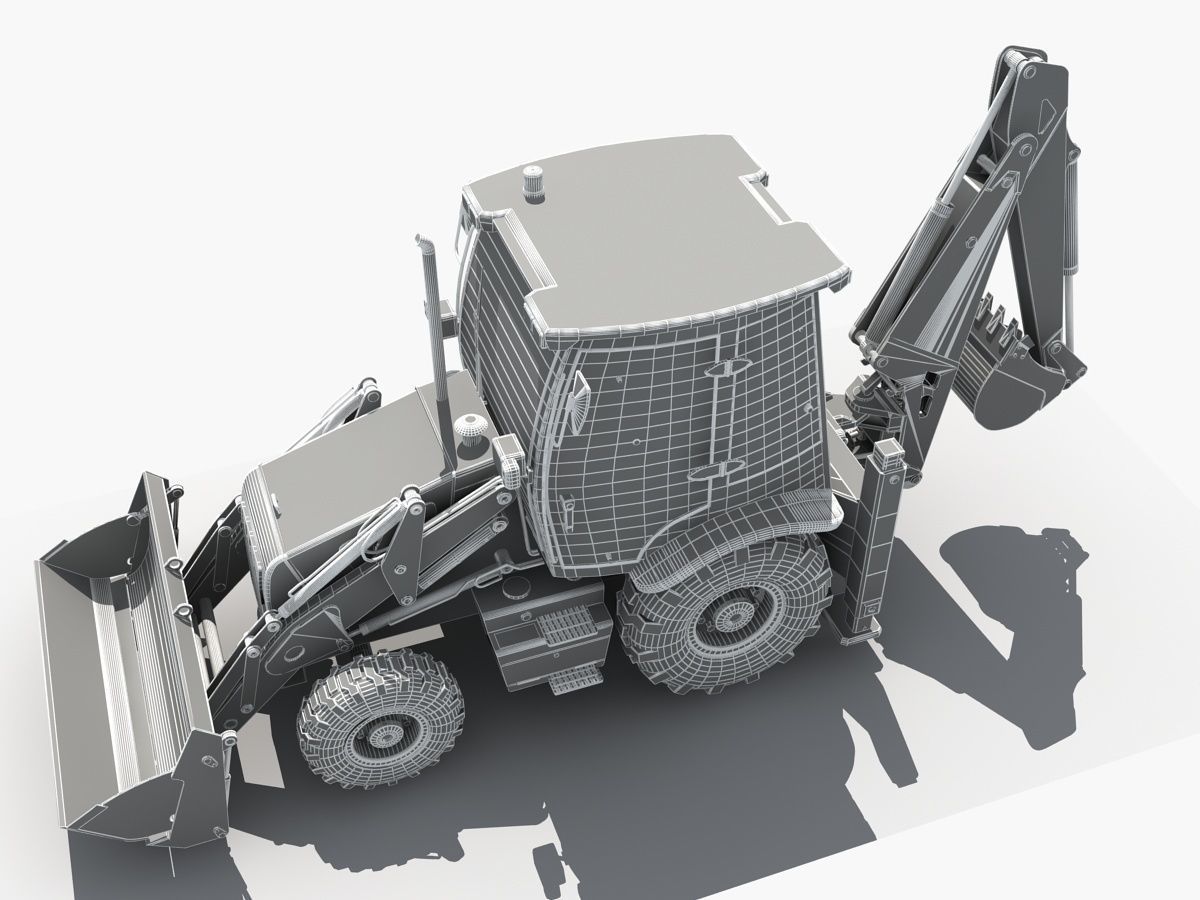 Collection Construction Vehicles 05 3D model | CGTrader