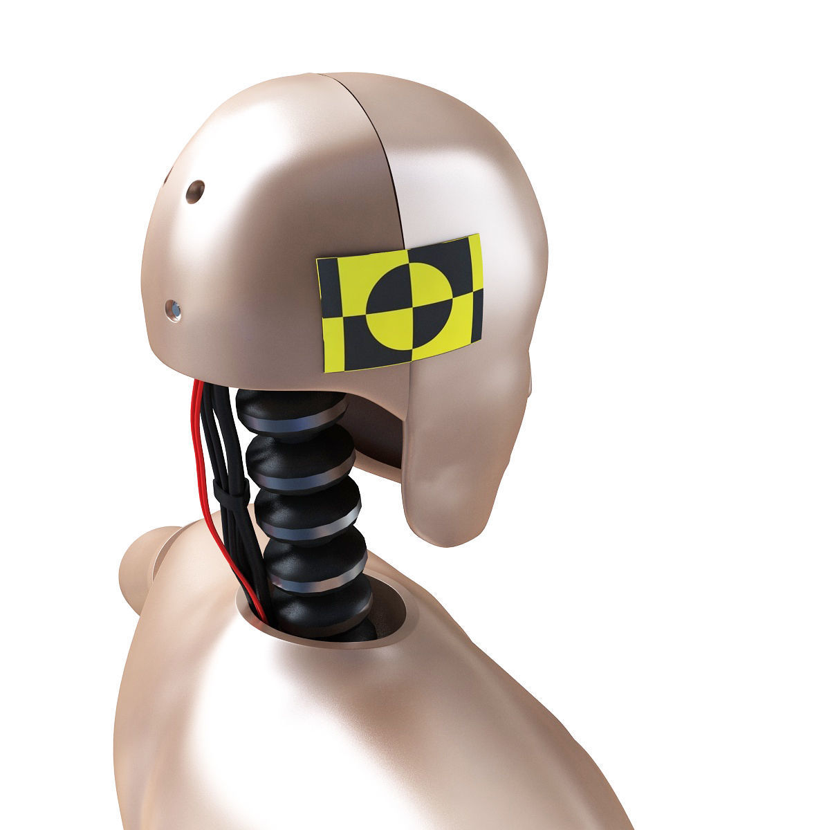 Male Crash Test Dummy 3D model | CGTrader