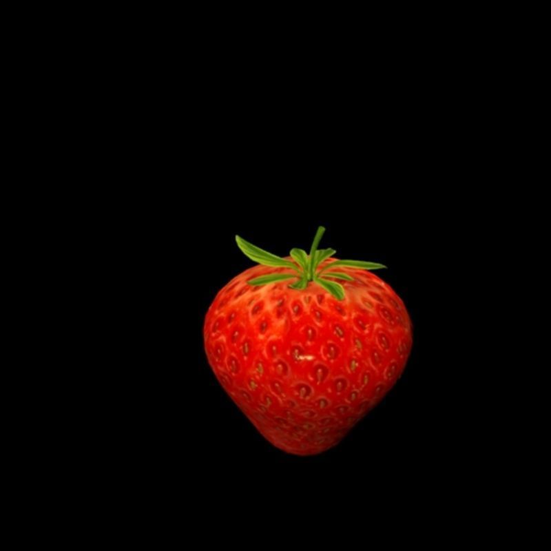 3D model Strawberry VR / AR / low-poly | CGTrader