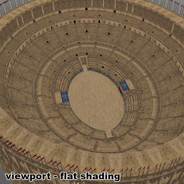 3D model Coliseum VR / AR / low-poly | CGTrader