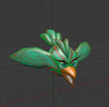 3D model Dracon85 Anime Bird VR / AR / low-poly | CGTrader