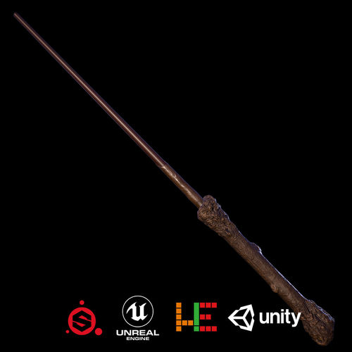 3D model HIE Game Ready Wand D180213 VR / AR / low-poly | CGTrader