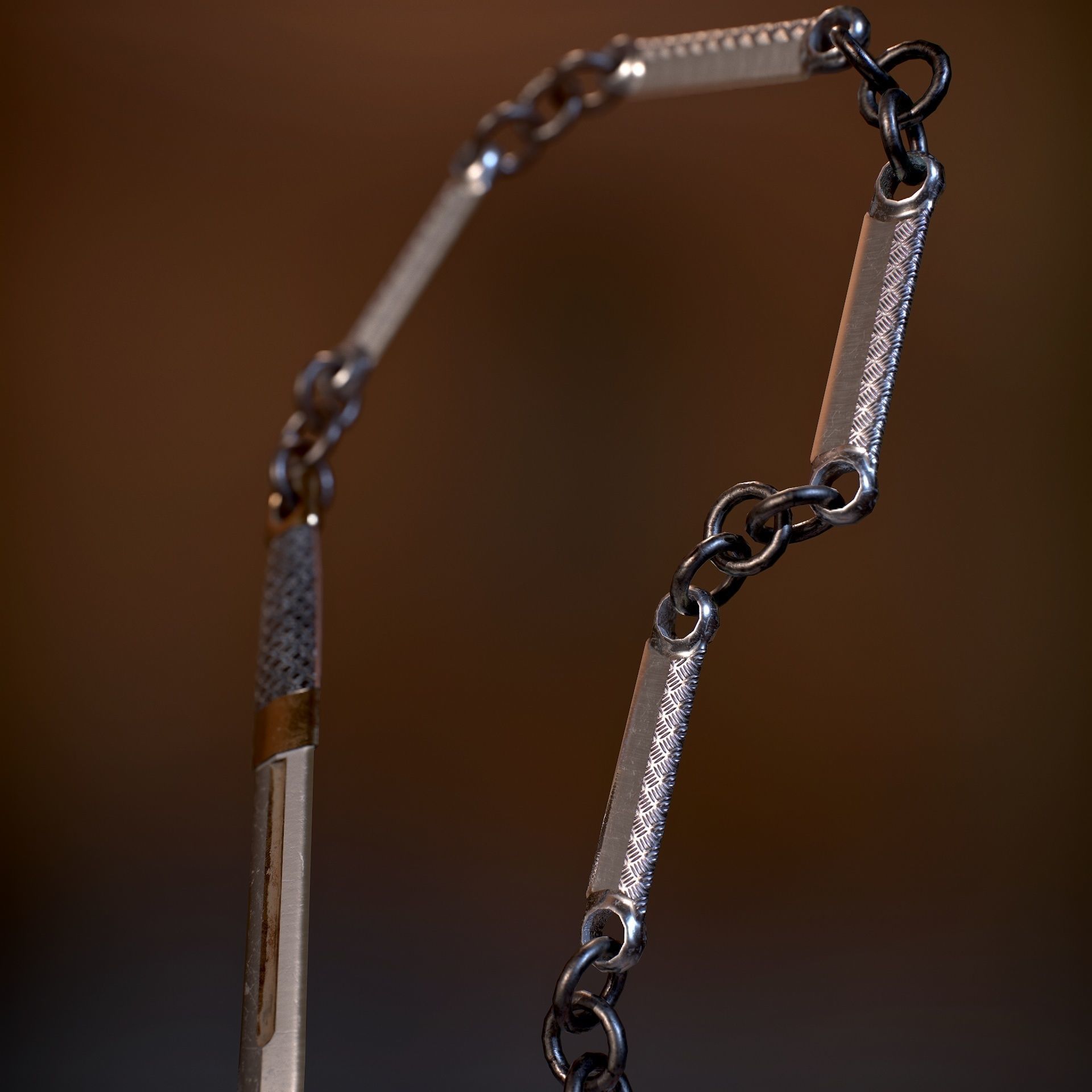 3D model HIE Game Ready Chain Weapon N1 VR / AR / low-poly | CGTrader