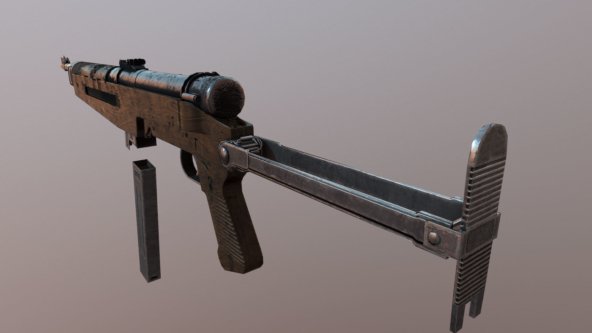 43M Danuvia - Hungarian Army Gun 3D model | CGTrader