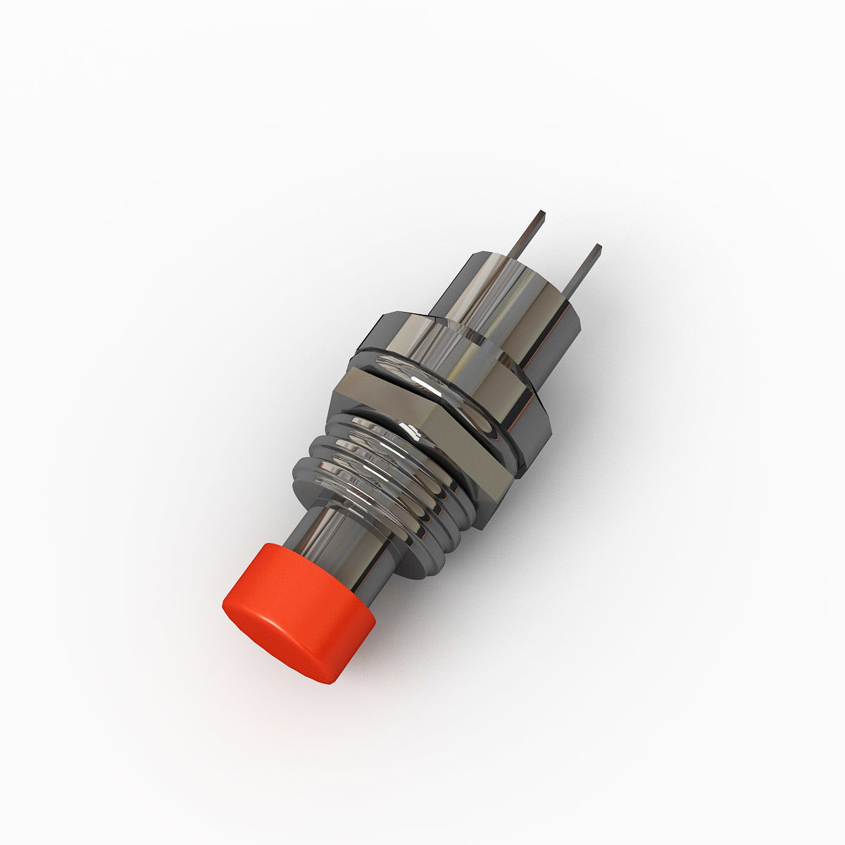 Push Button 3D model | CGTrader