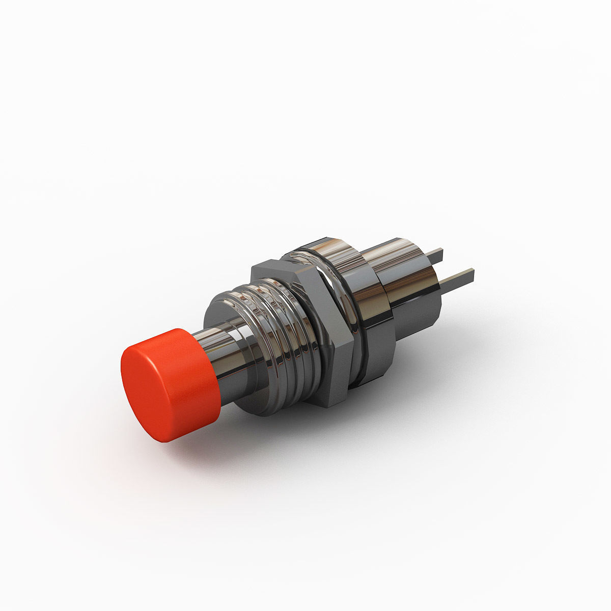 Push Button 3D model | CGTrader