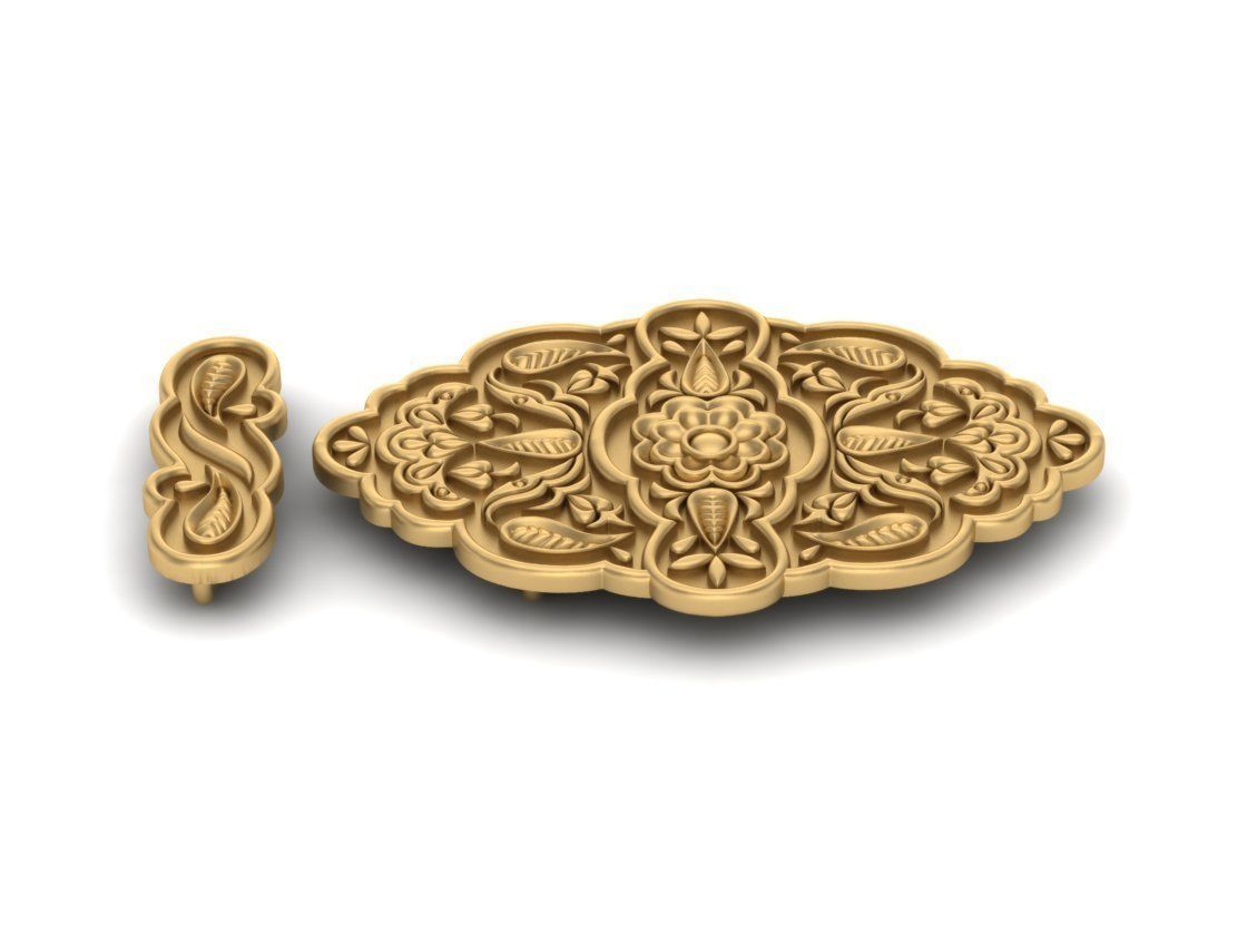 Belt buckle 3D model 3D printable | CGTrader