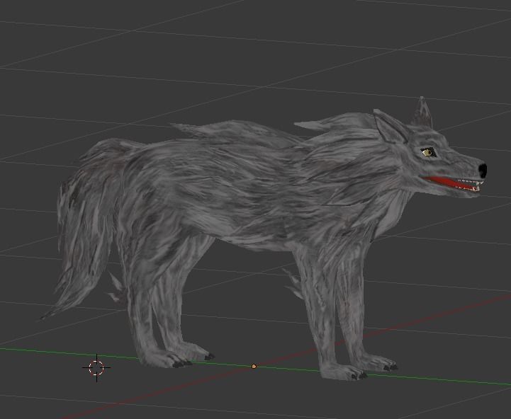 3D model Dracon85 Toon Wolf VR / AR / low-poly | CGTrader
