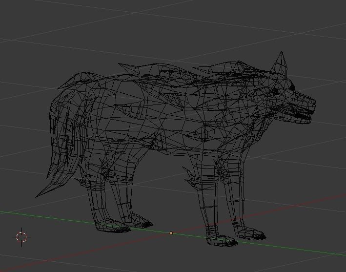 3D model Dracon85 Toon Wolf VR / AR / low-poly | CGTrader