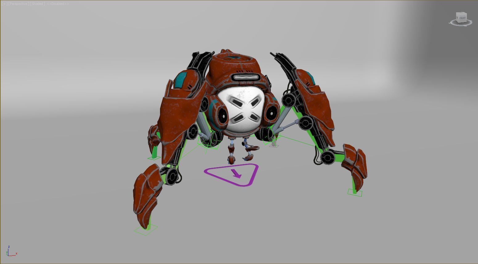 3D model Robo Spider VR / AR / low-poly | CGTrader