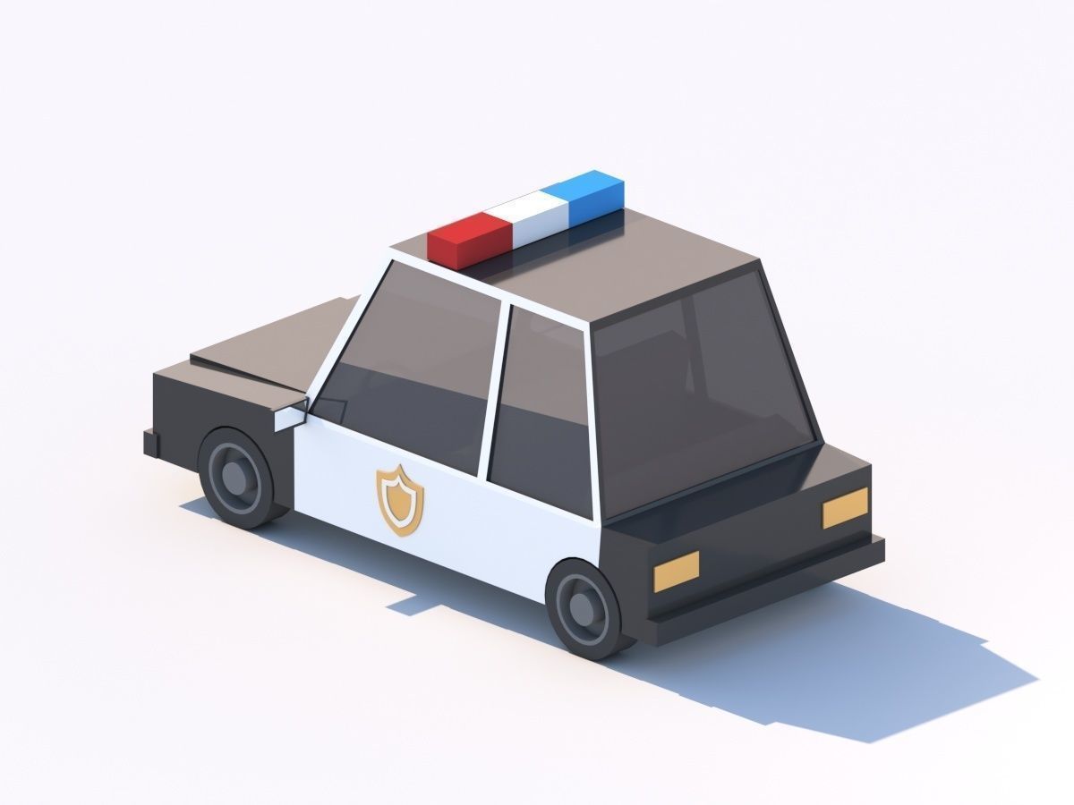 3D model Cartoon Low Poly Cars Pack VR / AR / low-poly | CGTrader