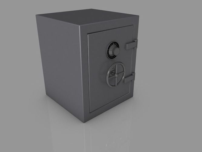 3D model Safe Low Poly VR / AR / low-poly | CGTrader