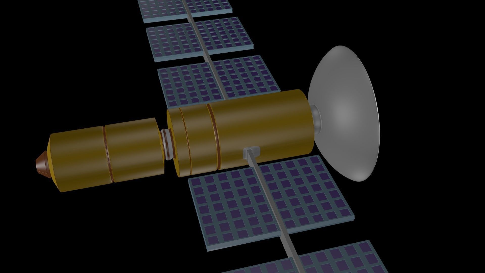 Satellite 4 3D model | CGTrader