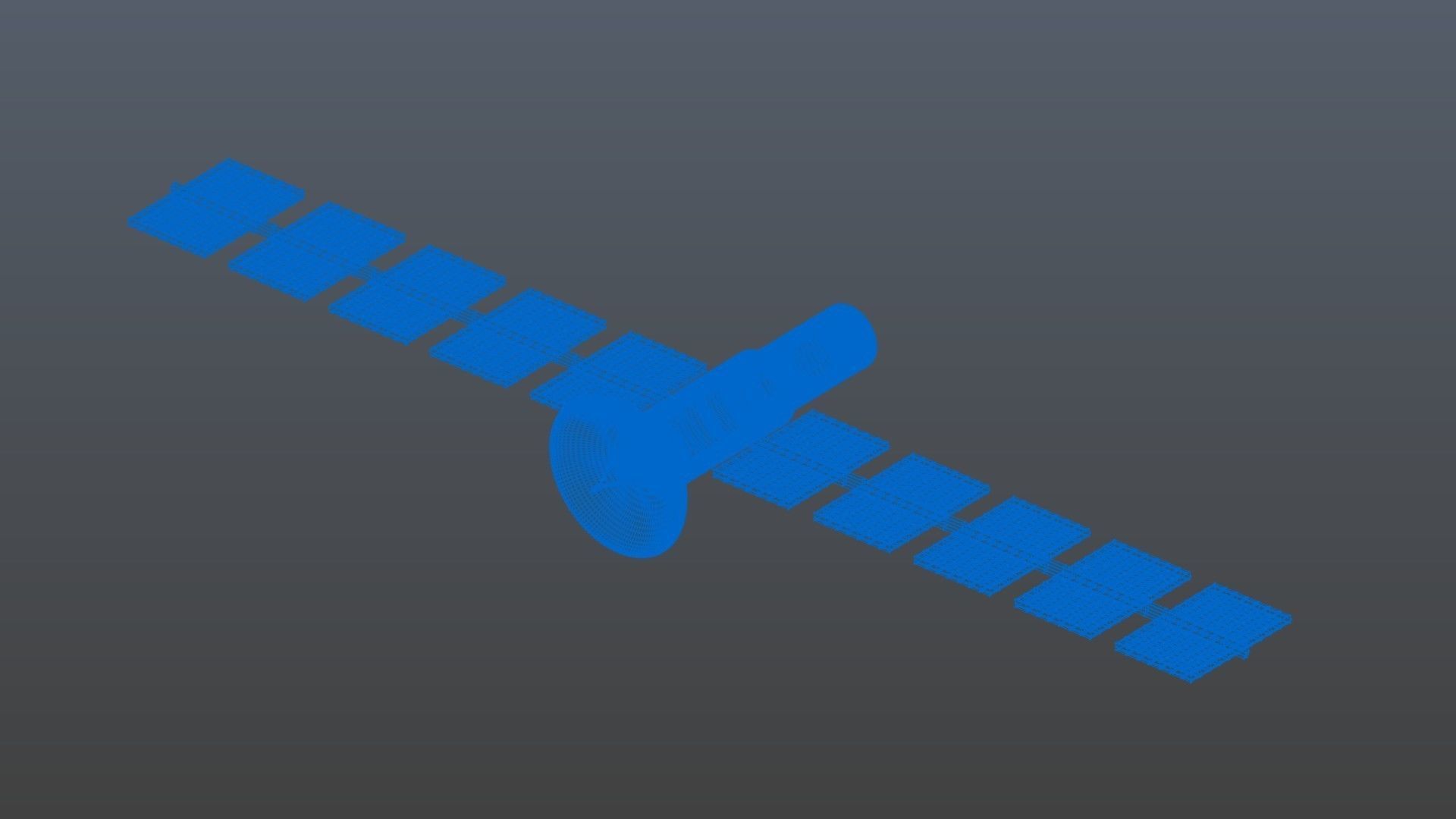 Satellite 4 3D model | CGTrader