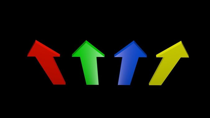 3D model Low poly straight arrow VR / AR / low-poly | CGTrader