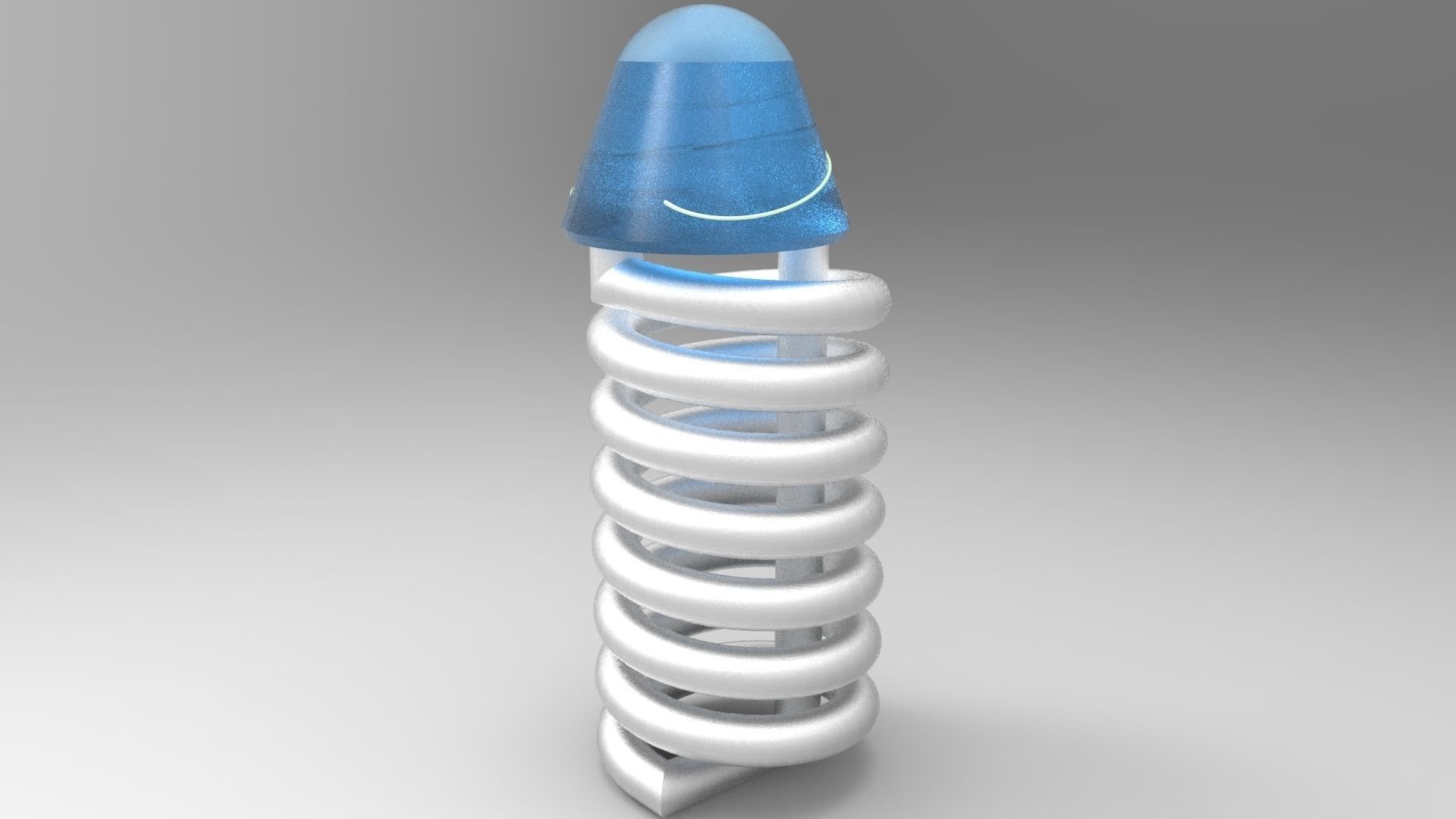 CFL free 3D model | CGTrader