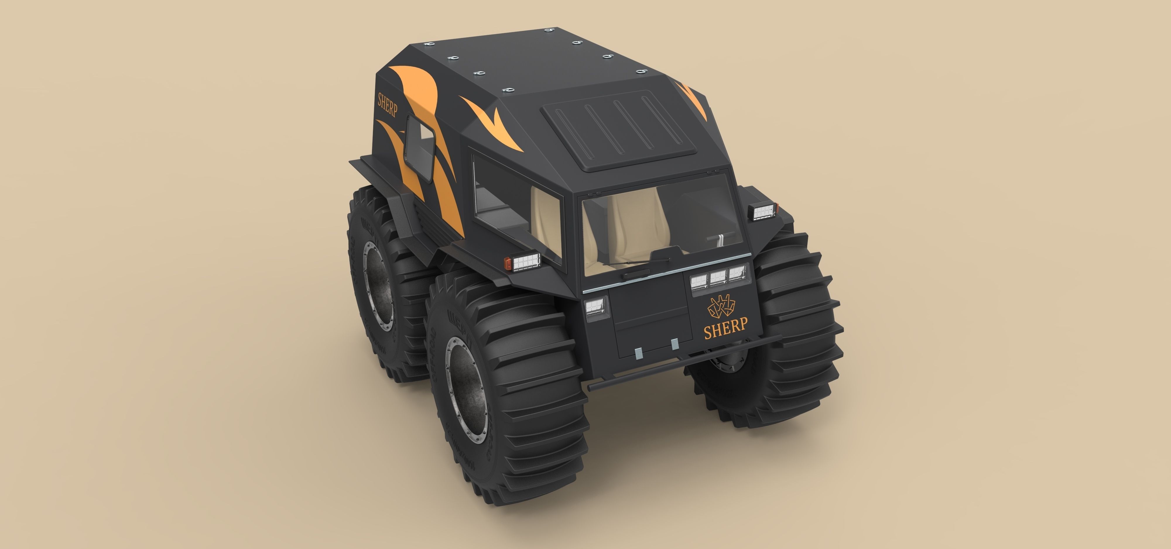 SHERP ATV 3D model | CGTrader
