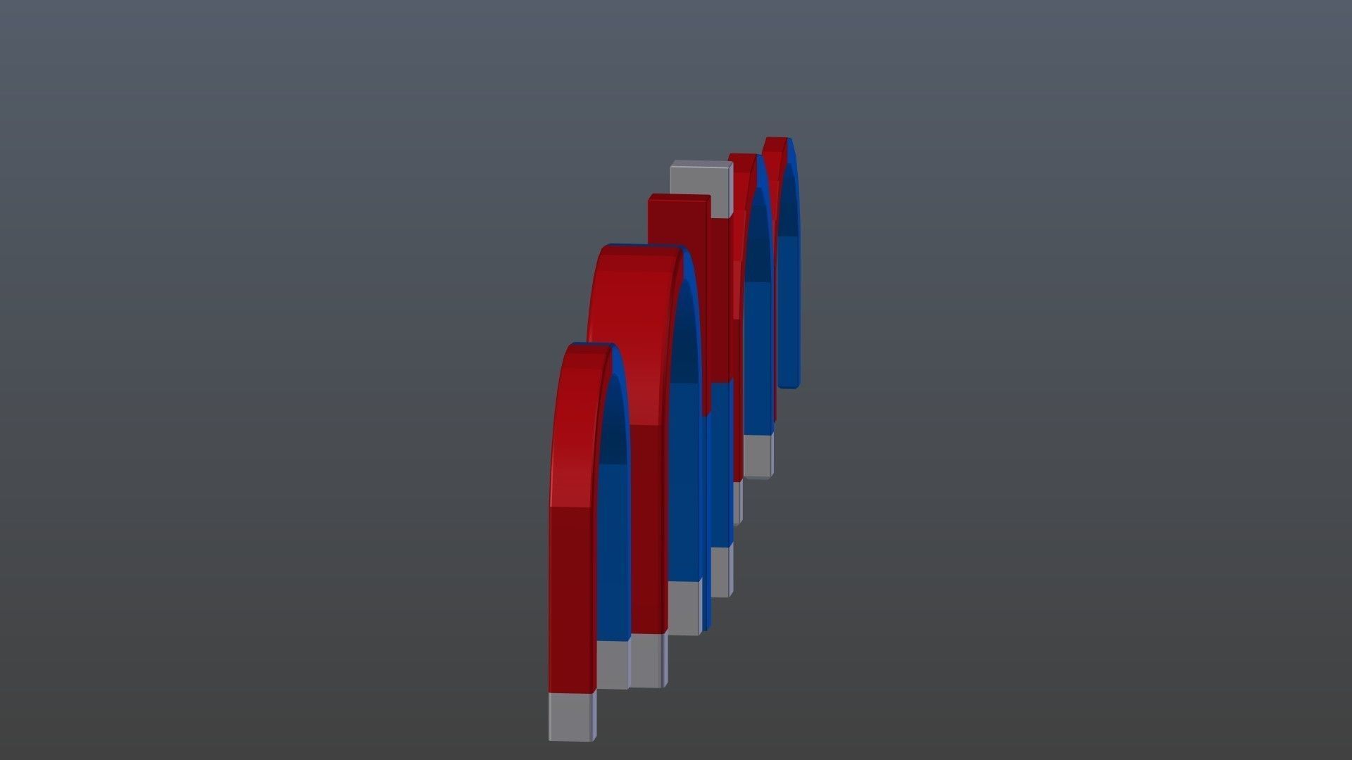 3D model Low poly magnets VR / AR / low-poly | CGTrader