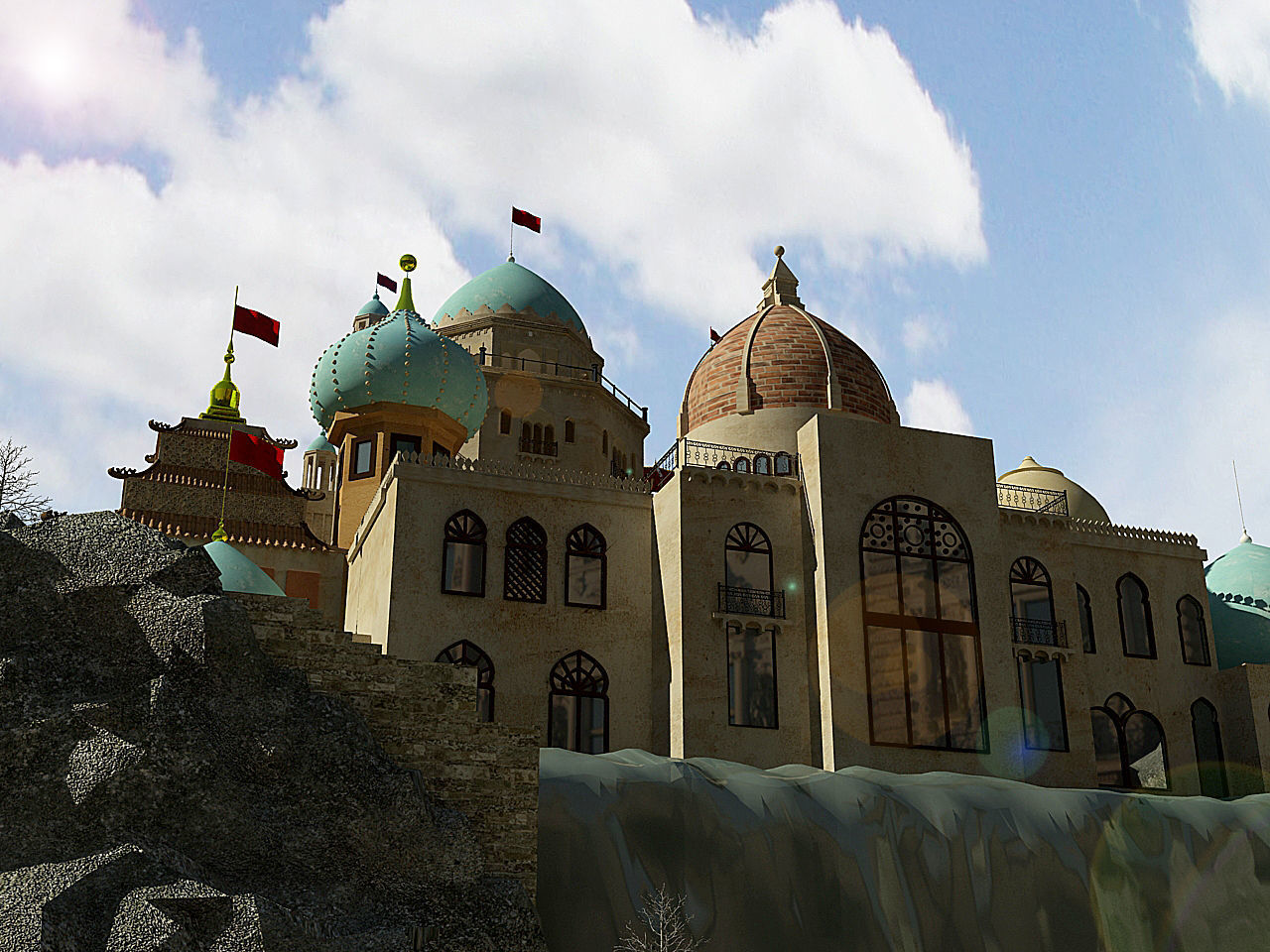 Monument free 3D model | CGTrader