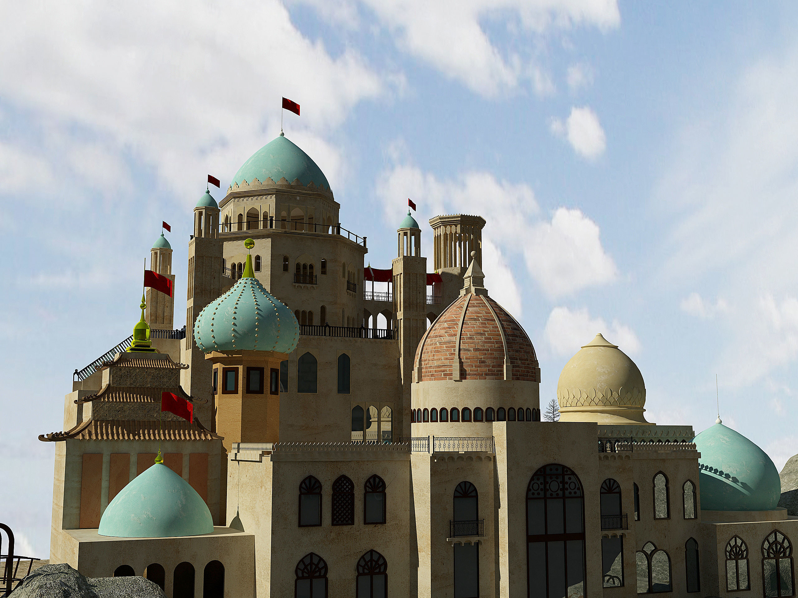 Monument free 3D model | CGTrader