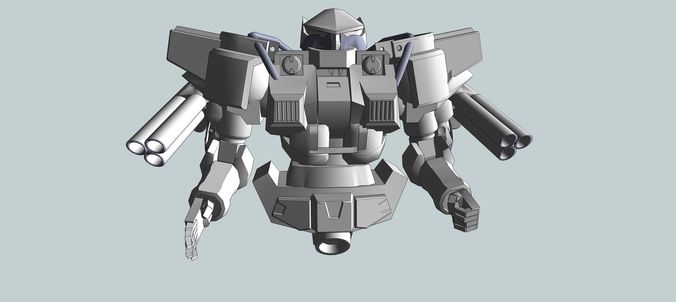 Terror -Bots 02 free 3D model | CGTrader