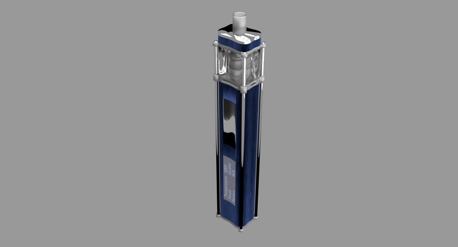 Vape manual Assembly 3D model | CGTrader
