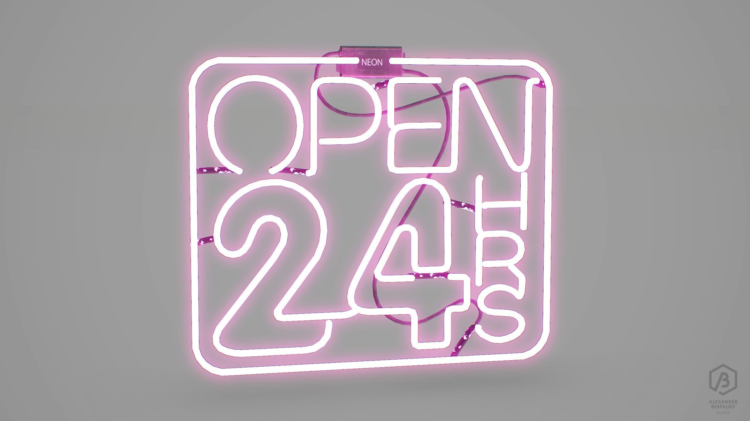 Game Ready Japanese Signs Set Sign Neon 24H free VR / AR / low-poly 3D ...