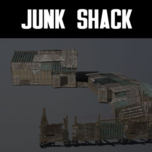 Junk Shack free VR / AR / low-poly 3D model | CGTrader