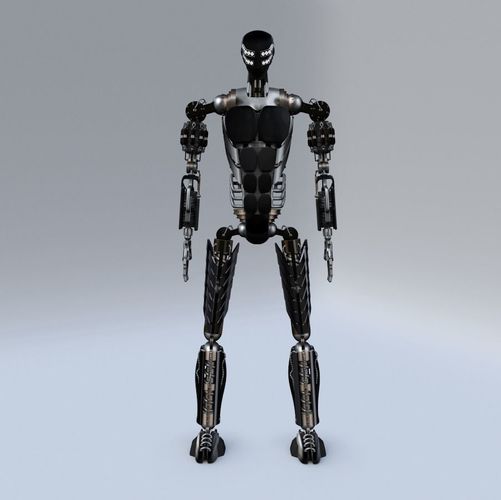 Futuristic Robot 3D model | CGTrader