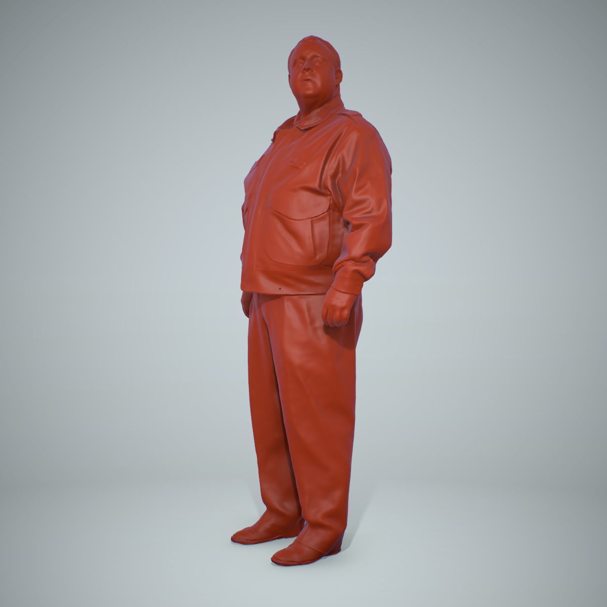 TSA Officer Man WMan0201-HD2-O02P02-S 3D model | CGTrader