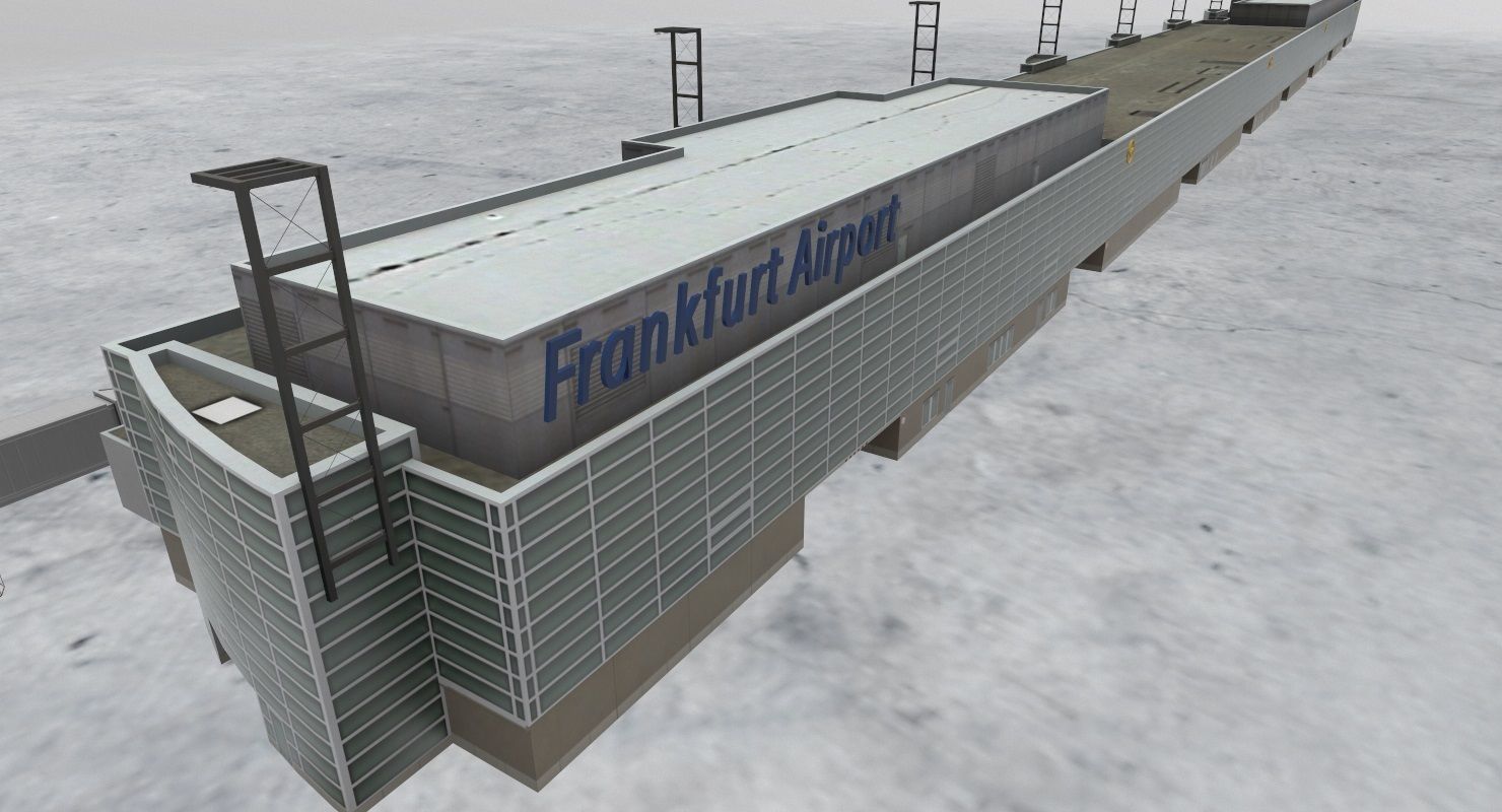 3D model EDDF Terminal 1A2 1 VR / AR / low-poly | CGTrader