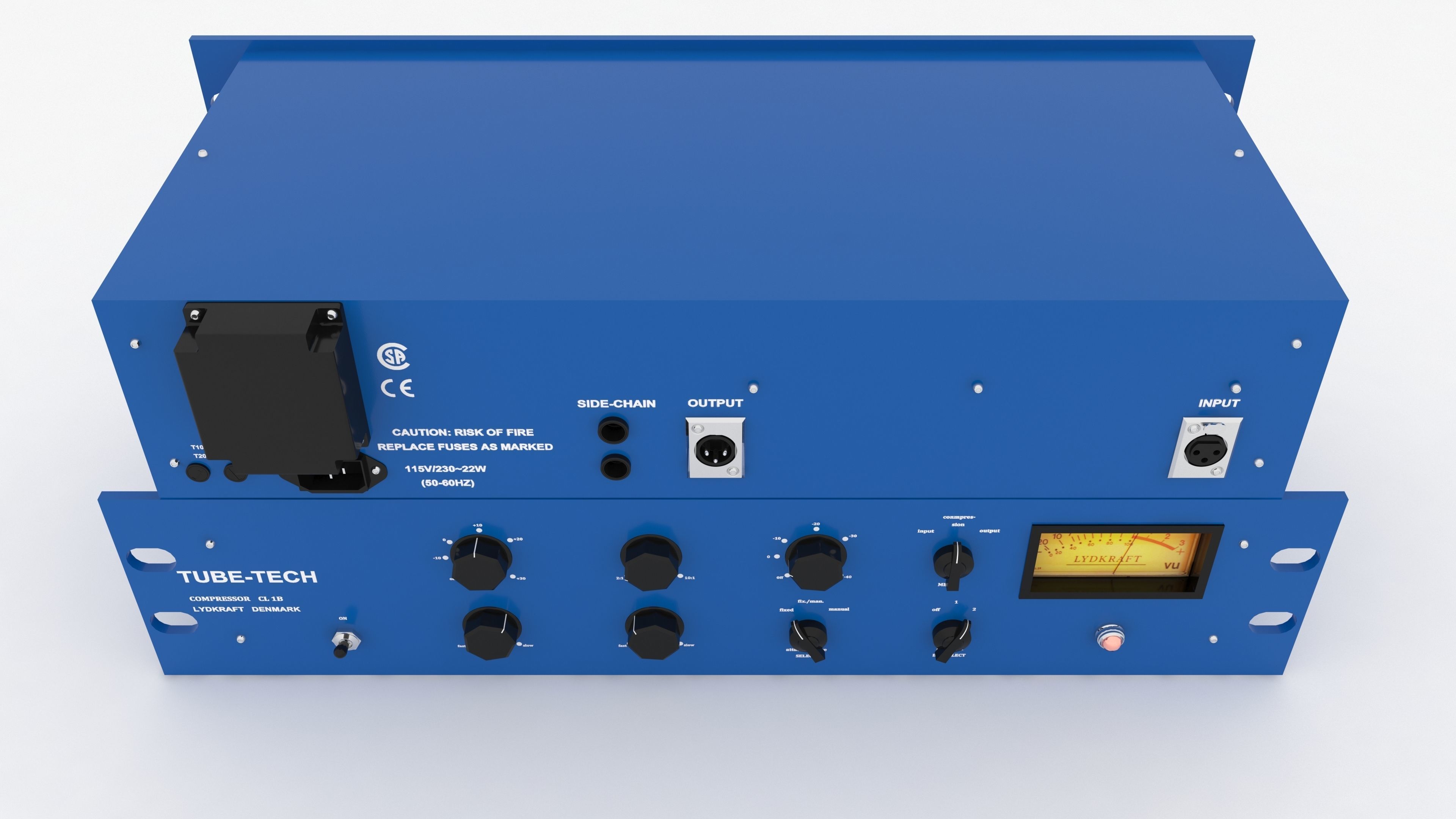 Tube-Tech CL 1B Compressor 3D model | CGTrader