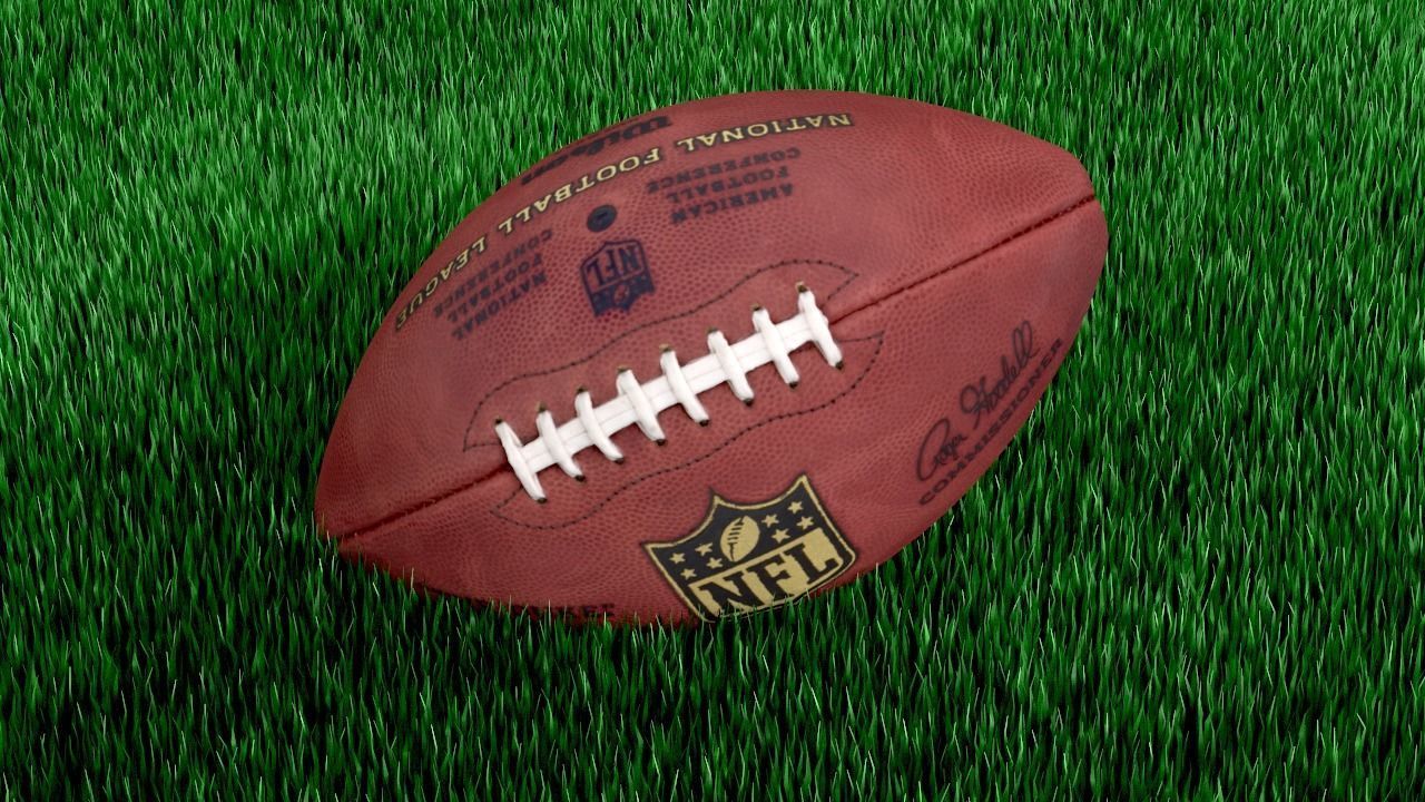 Official American NFL Football 3D model | CGTrader