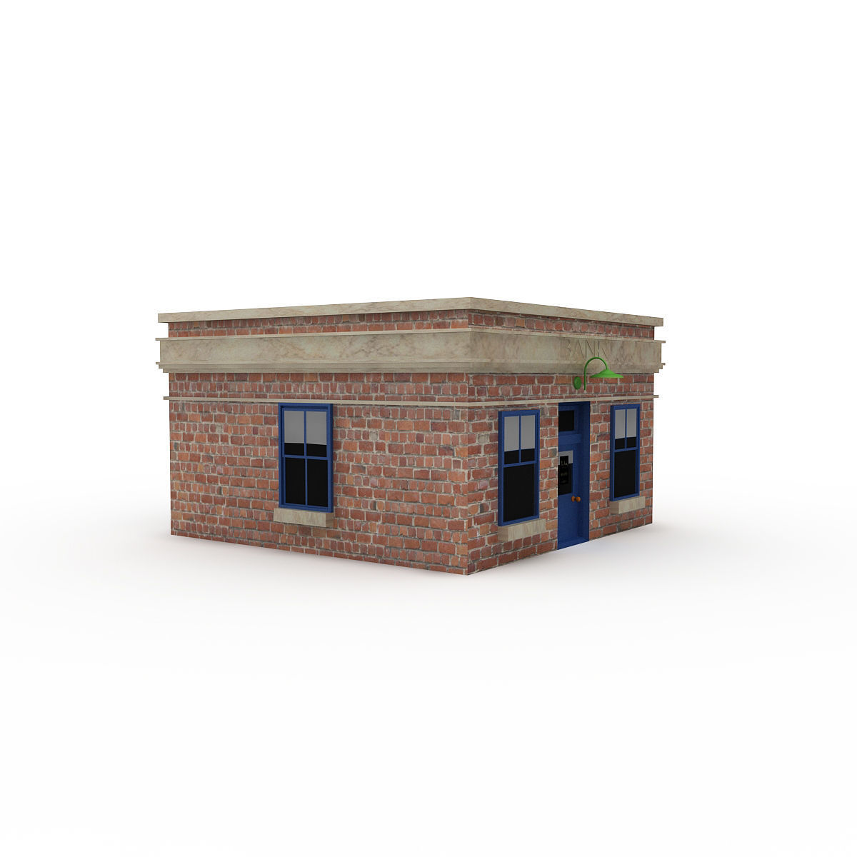 3d modal bank 3D model | CGTrader