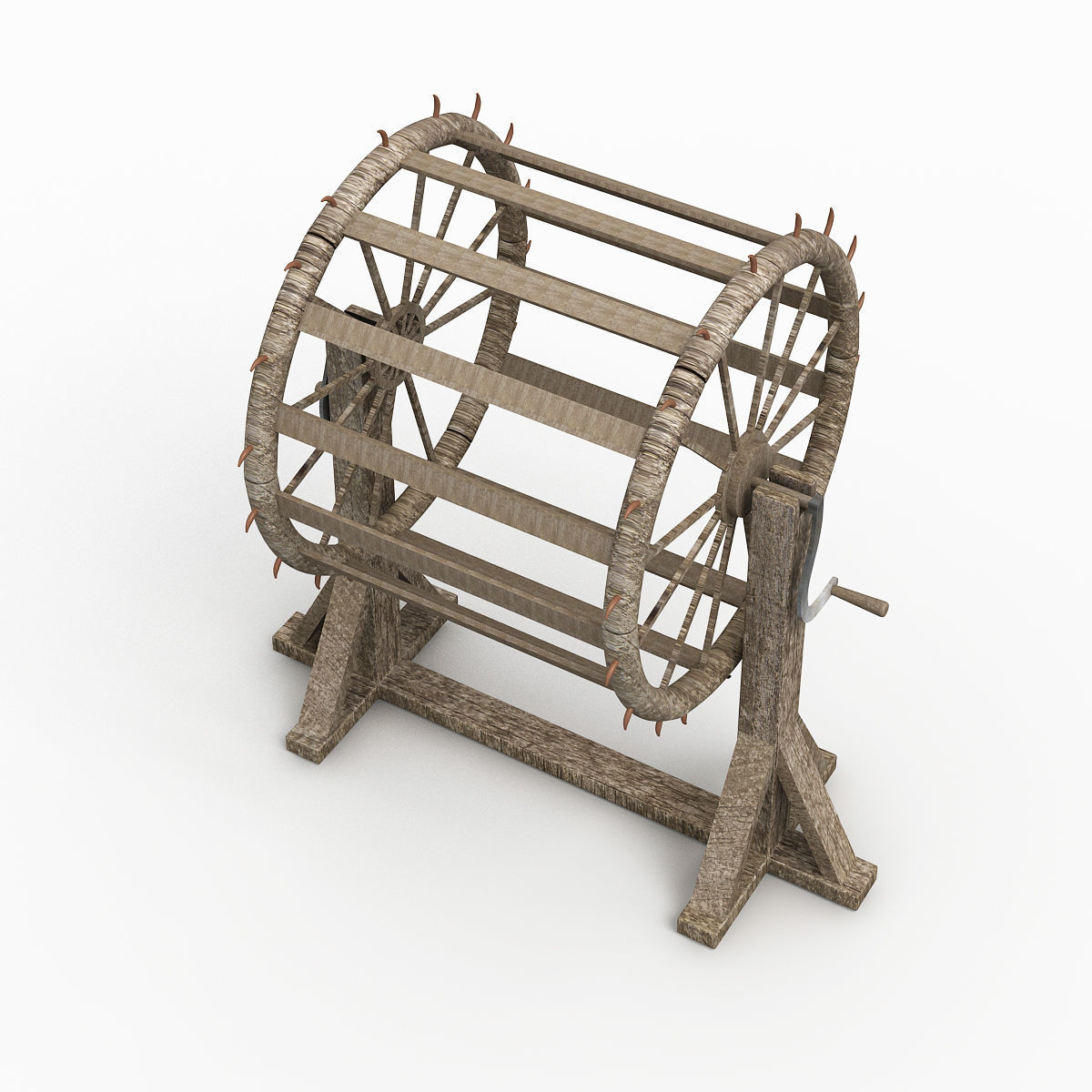 Breaking Wheel 3D model | CGTrader