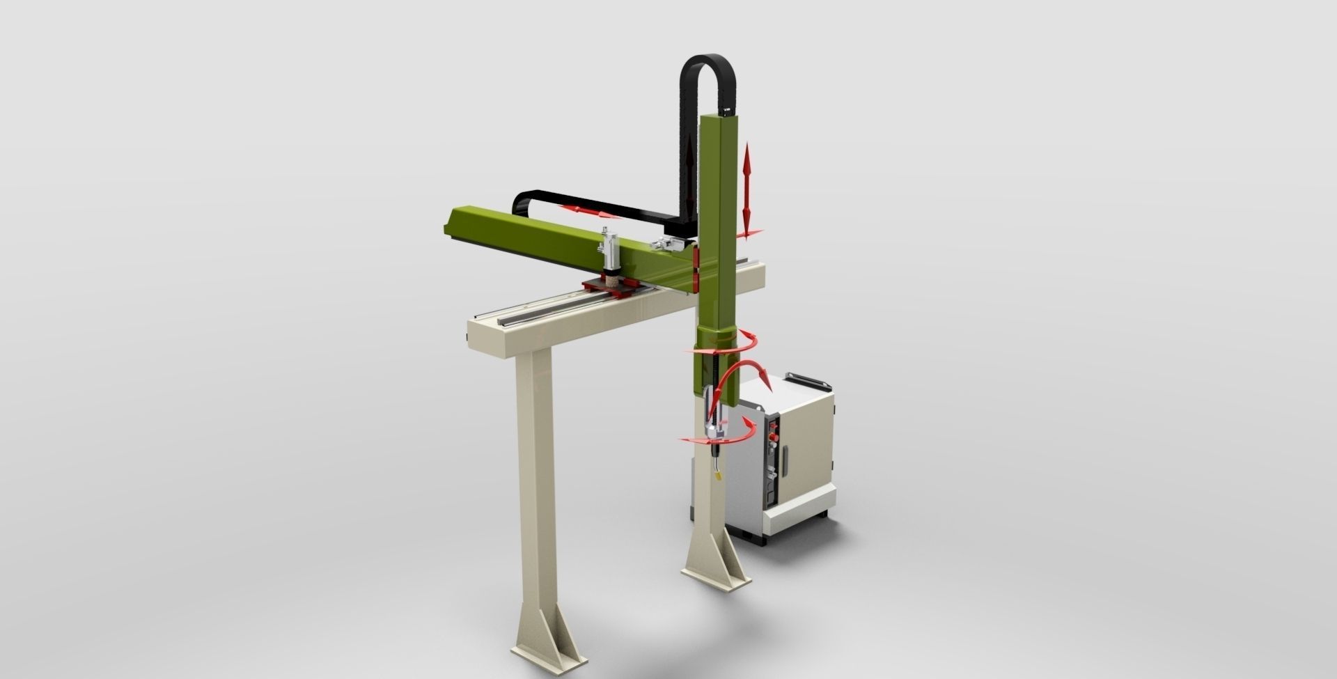 Welding Robot free 3D model | CGTrader