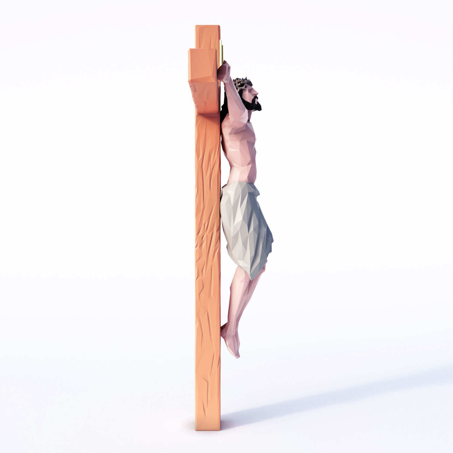 3D model Jesus Low Poly VR / AR / low-poly | CGTrader
