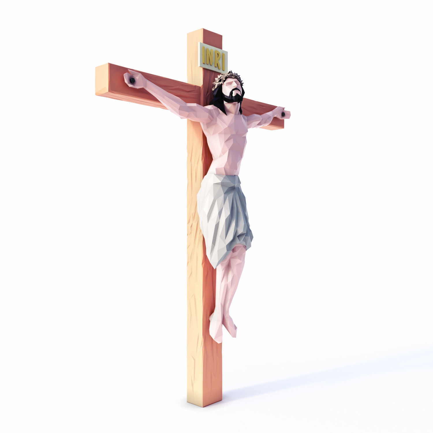 3D model Jesus Low Poly VR / AR / low-poly | CGTrader