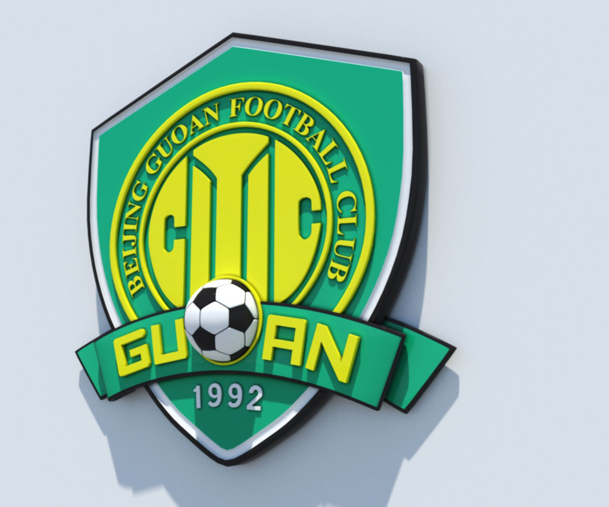 Beijing Guoan FC crest 3D model | CGTrader