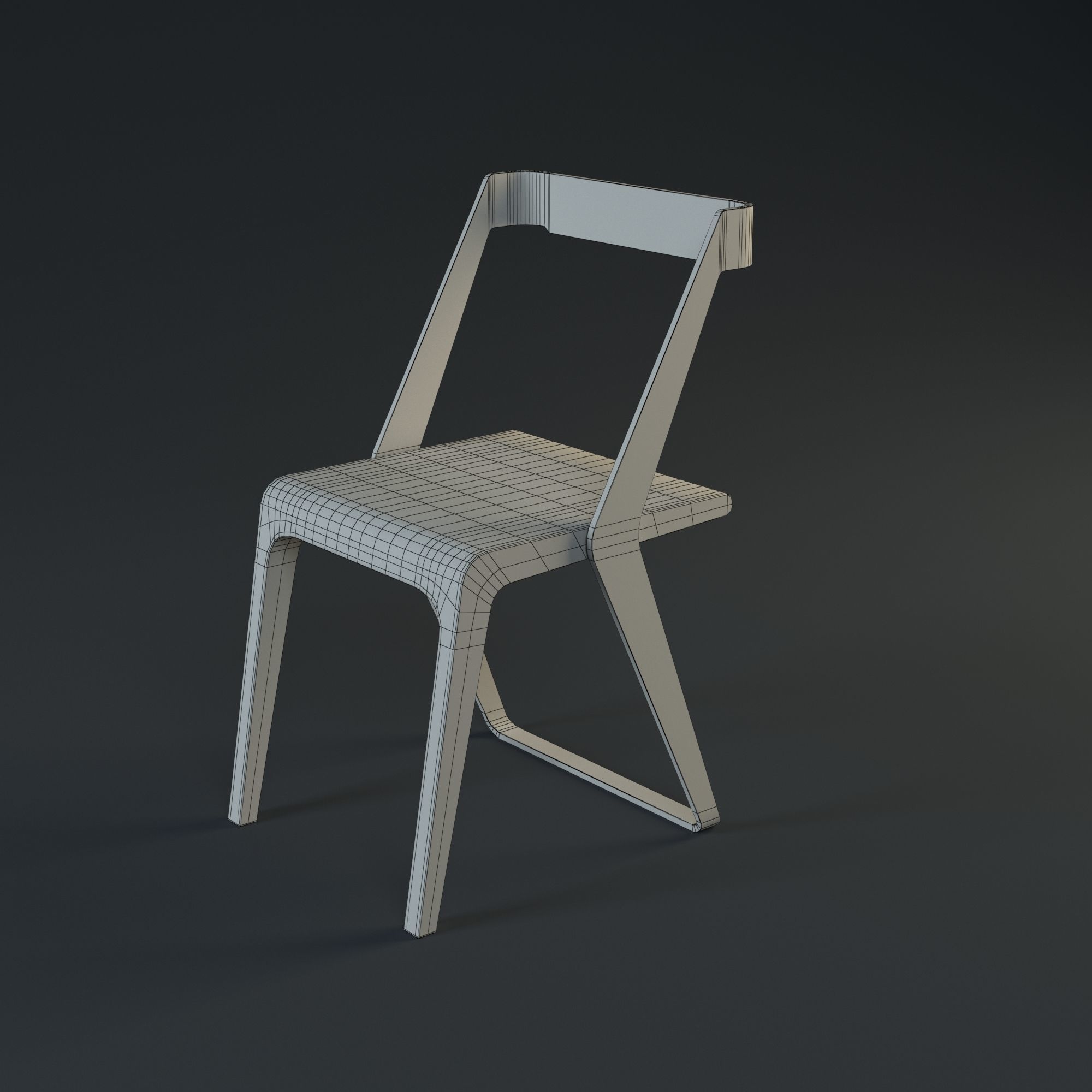 Chair ruban 3D model | CGTrader